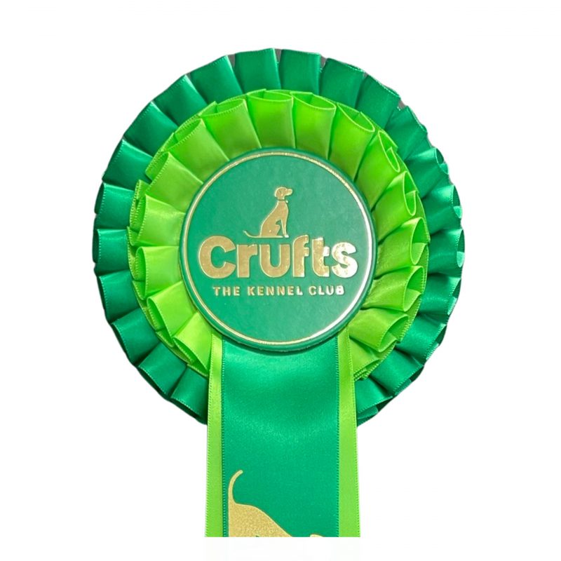 Crufts Souvenir Placing – Green – Birdbrook Rosettes Ltd